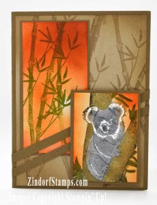 Easy Sunset Card | Zindorf Stamps