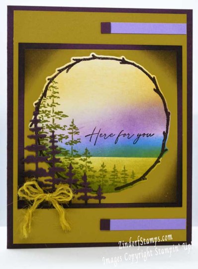 Stampin’ Up! Encircled in Nature Card | Zindorf Stamps